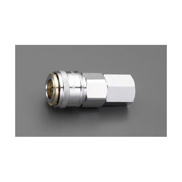 ●型…20型●エアー用●使用圧力…0.98MPa●ワンプッシュ式●ねじサイズ…Rc（PT）1/2”●材質…鋼鉄(クロムメッキ)　