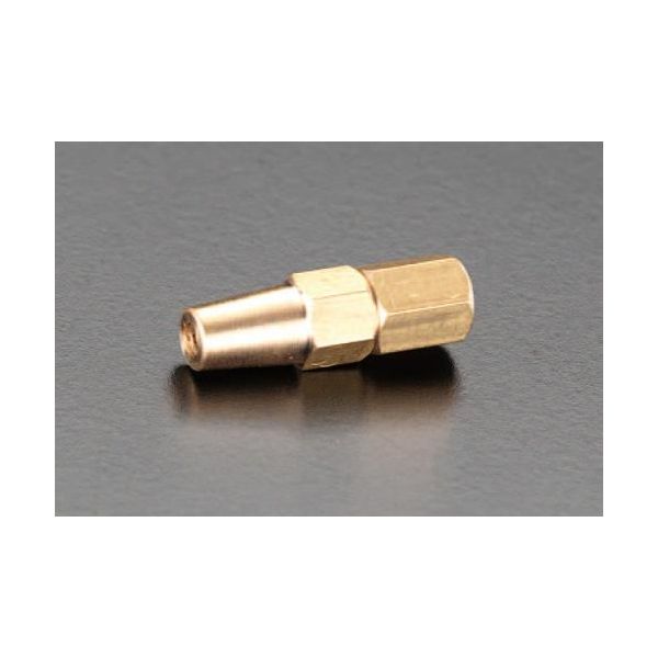●対象ガス…プロパンガス●用途…EA300-1、EA300-M、EA300M-4、EA300MB用●材質…真鍮●ねじサイズ…M6×1.0●呼び…＃200●穴径…1.2mm●六角対辺…8mm●全長…28mm　