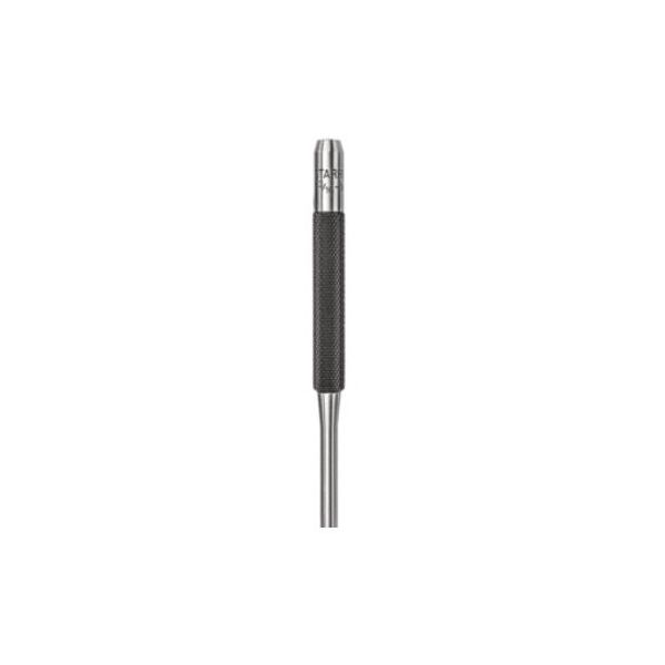 エスコメーカーお問い合わせ：06-6532-6226●全長…100mm●先端径…3/16”（4.76mm）●材質…工具鋼(焼き入れ、焼き戻しの熱処理を行っています)●ヘッド部分に先端径が記載されています●滑り止め付