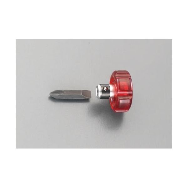 ●セット時全長…33mm●差込六角対辺…1/4”●ハンドル径…30mm●ビットサイズ…(＋)＃2×(−)6×0.85mm●ビット取り外し時全長…25mm●付属…ビット1本　