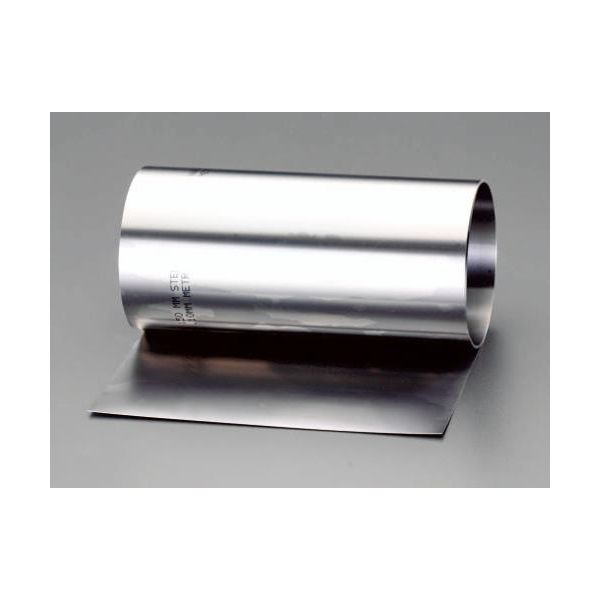 エスコメーカーお問い合わせ：06-6532-6226●サイズ…150mm×2.5m●厚み…0.8mm●許容差…±0.051mm●材質…カーボンスチール