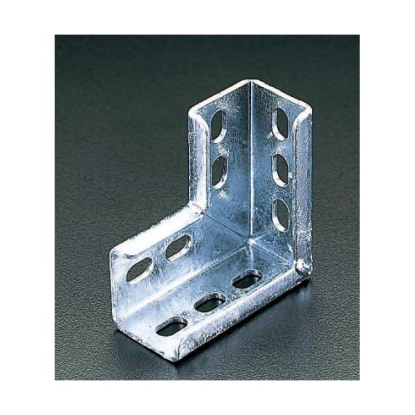 エスコメーカーお問い合わせ：06-6532-6226●材質…ステンレス●サイズ…103×103mm●アングル差込幅…48×48mm●厚み…3.0mm●穴サイズ…11×20（L）mm