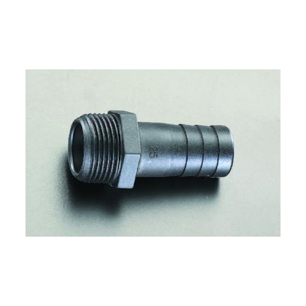 エスコメーカーお問い合わせ：06-6532-6226●ねじサイズ…PT1・1/4”●タケノコサイズ…32〜34mm●材質…ナイロン、ファイバーグラス●使用温度…-40〜210℃●使用圧力…0.5MPa未満(流体圧力)●耐食性、耐薬品性、耐候...