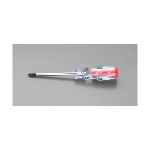 エスコメーカーお問い合わせ：06-6532-6226●先端×軸径…＃1×5mm●軸長…75mm●マグネット付●耐油・耐薬品・耐衝撃性に優れたアセテート樹脂を使用したクリスタルハンドル●生産国…日本