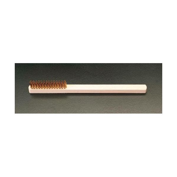 ●全長…235mm●毛丈…15mm●線径…0.15mm●行数…4行●ブラシサイズ…12×73mm●入数…1本●柄の厚み×幅…9×18mm　
