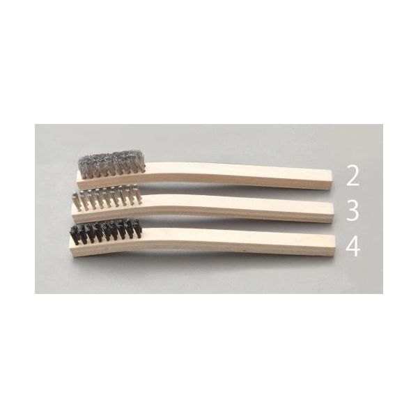 ●行数…2行●全長…210mm●ブラシサイズ…8×52mm●毛丈…15.8mm●ブラシ材質…アルミ●線径…0.20mm　