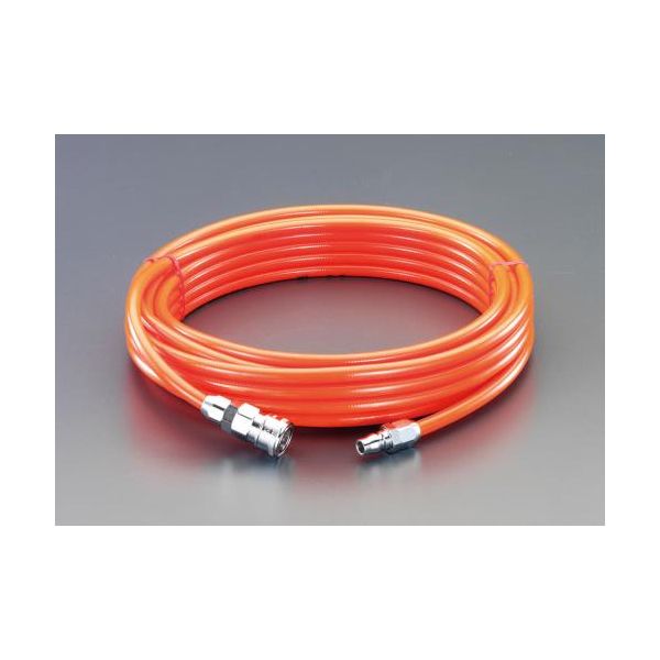 エスコメーカーお問い合わせ：06-6532-6226●常用圧力…1.5MPa(15kgf/cm2)●材質…ウレタン樹脂●内径×外径…6.5×10mm●全長…20m