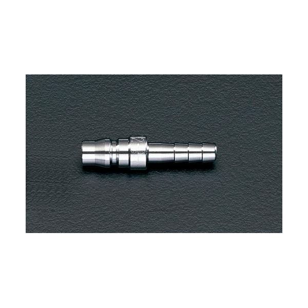 エスコメーカーお問い合わせ：06-6532-6226●型…20型●使用圧力…1.5MPa●エアー用●材質…鋼鉄(クロムメッキ)●タケノコ径…11mm●適合ホース内径※…9.5mm●入数…1個●※適合ホース内径はホース材質により多少誤差が生じます。