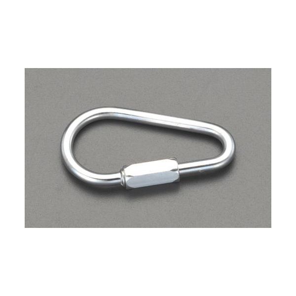 エスコメーカーお問い合わせ：06-6532-6226●材質…スチール（亜鉛メッキ）●サイズ(mm)…A：6、B：69、C：30、D：14.5●使用荷重…200kg
