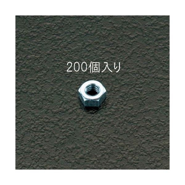●材質…鉄(ユニクロメッキ)●並目ねじ●サイズ…M3●ピッチ…0.5●六角対辺(mm)…5.5●入数…200個●六角ナットの形状分類は「1種」です。　