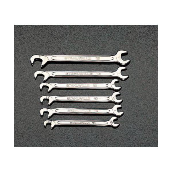 エスコメーカーお問い合わせ：06-6532-6226●厚さ…2〜3mm●全長…70〜96mm●6本組セット●サイズ…4.5・5・5.5・6・7・8mm