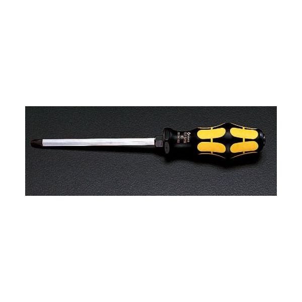 エスコメーカーお問い合わせ：06-6532-6226●商品名…917SPH●先端…＃2●軸径…6mm●軸長…100mm●貫通柄の為ハンマーでたたけます。●手元六角付