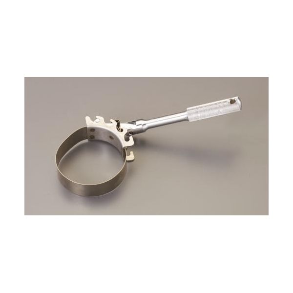 エスコメーカーお問い合わせ：06-6532-6226●材質…スプリングスチール●ハンドル長…150mm●適合径…90〜110mm●スイベルハンドル