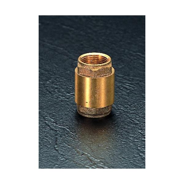 エスコメーカーお問い合わせ：06-6532-6226●ねじサイズ…1”PF●長さ…59mm●耐圧…1.6MPa●材質…真鍮●耐熱温度…100℃まで●適応流体…水