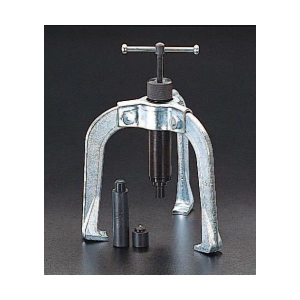 エスコメーカーお問い合わせ：06-6532-6226●油圧能力…10t●ストローク…10mm●付属品…エキステンション●材質…ドイツ鋼●爪…3本●能力(直径)…75〜150mm●アーム深さ…250mm●重量…5.6kg