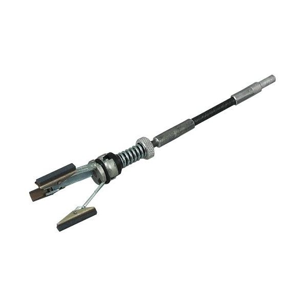 エスコメーカーお問い合わせ：06-6532-6226●研磨圧力調整可能●軸径…7mm●粒度…＃240●能力…21.4〜50.8mm●砥石長…28.5mm●全長…210mm●アルミ、鋳物シリンダー兼用