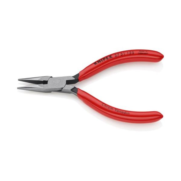 エスコメーカーお問い合わせ：06-6532-6226●全長…125mm●幅×厚み…1.7×2.0mm●ハンドル…プラスチックコーティング●仕上げ…磨き