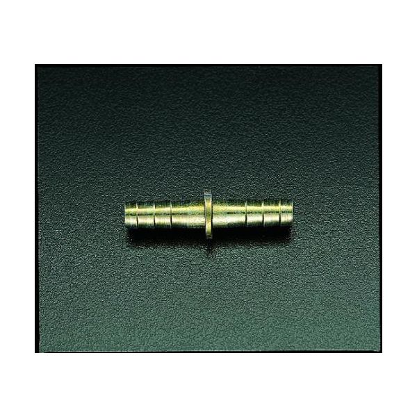 エスコメーカーお問い合わせ：06-6532-6226●適合ホース内径…1”（25mm）●全長…160mm●安全なツバ付●材質…スチール(亜鉛メッキ)●用途…圧縮空気、液体●使用圧力…1.6MPa