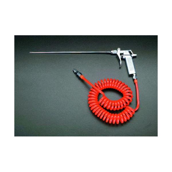 エスコメーカーお問い合わせ：06-6532-6226●ノズル長…300mm●エアー量…150L/min●穴径…2mm●常用圧力…0.69MPa●ホース全長…5m●使用範囲…3.5m●付属品…プラグ●本体材質…アルミダイカスト