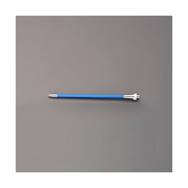 エスコメーカーお問い合わせ：06-6532-6226●ノズル長…170mm●エアー噴出量…150L/min●パイプ径…6mm●穴径…2.3mm●取付ねじ…G(PF)1/8”●材質…銅、11ナイロン●大きく曲がります。