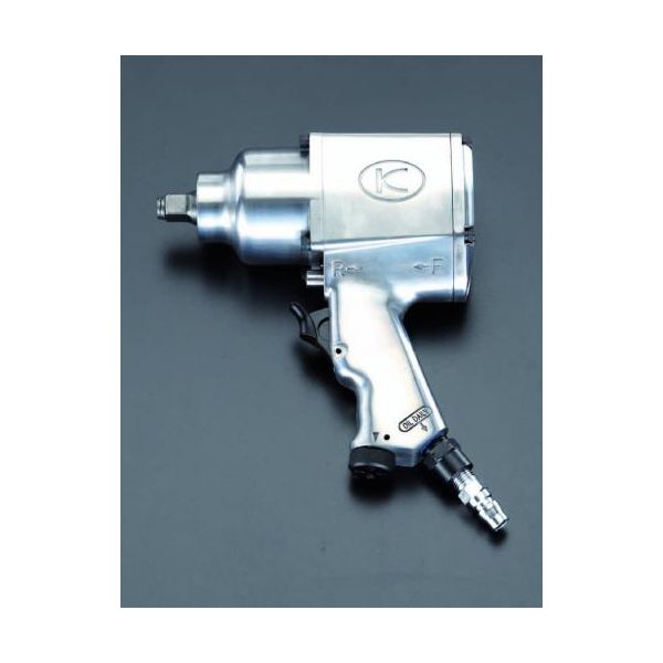 エスコメーカーお問い合わせ：06-6532-6226●全長…178mm●差込角…1/2”●吸入口…Rc(PT)1/4”●無負荷回転数…6，000rpm●能力(ボルト径)…18mm●重量…2.4kg●エアー消費量…400L/min●使用コンプ...