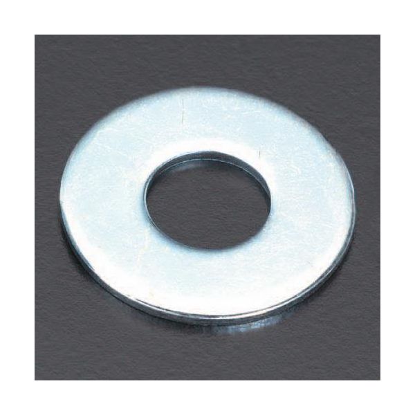 ●種類…平ワッシャー●サイズ…W3/8”●材質…鉄(ユニクロメッキ)●入数…100個　