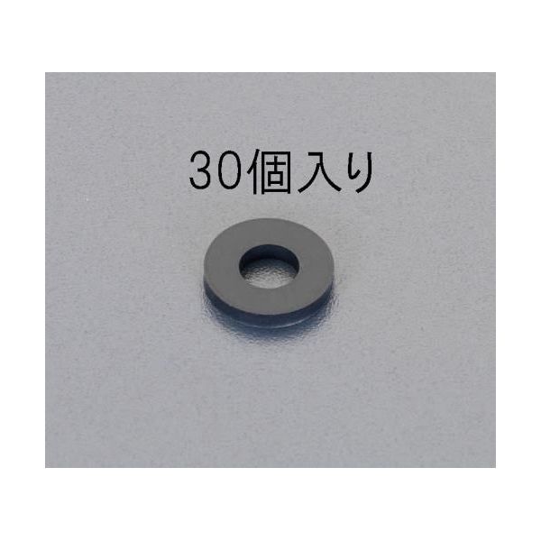 ●材質…EPDM(エチレンプロピレンゴム)●内径×外径×厚み…4×10×1.5mm●入数…30枚　