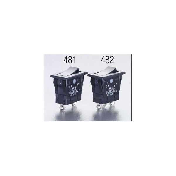 ●パネルカット…34.2×17.2mm●定格容量…15A 125V AC15A 250V AC15A 30V DC●パネル厚…1〜4mm●端子形状…ねじ端子●極数…単極双投●スイッチ特性…ON-ON　