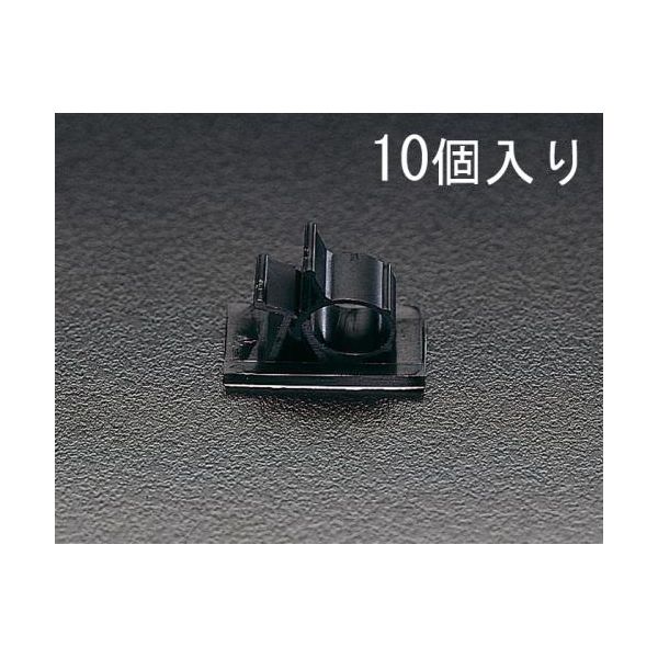 ●ケーブルサイズ(φA)…12.6〜15.4mm●サイズ…B：37.0mmC：31.8mmD：18.4mmE：3.0mmF：12.1mm●材質…ナイロン66●粘着テープ付●入数は10個入りです。　