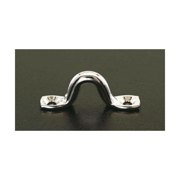 エスコメーカーお問い合わせ：06-6532-6226●材質…SUS304●サイズ…A：8.0mm、B：30mm、C：3.8mm●使用荷重…135kg●穴径…3.2mm●取付ねじ無し