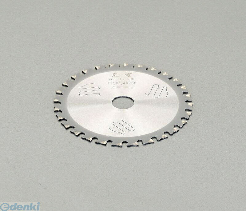 エスコメーカーお問い合わせ：06-6532-6226●直径…110mm●山数…24●穴径…20mm●刃厚…1.4mm●切断適合材…アングル鋼、電線管、ガス管、ライニング管、ハンガーレール管、鉄筋、チャンネル鋼、丸棒●超薄刃で台金をオールレザ...