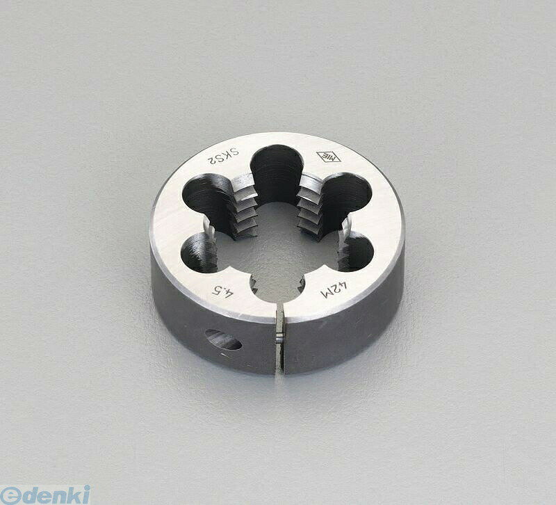 エスコメーカーお問い合わせ：06-6532-6226●材質…SKS2●ダイス外径…75mm●呼び…M52×1.5