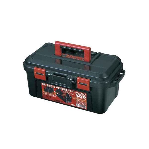 【商品説明】【用途】中・大型ツールの収納に最適。【機能・特徴】止具を掛忘れても開かないオートロック付き。中トレー1枚付き。滑り止めゴム足4個付き。衝撃に強い特殊樹脂を使用。【仕様】●スリーブ入り。【材質】●本体：バンパーグレード耐衝撃性コー...