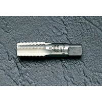 ●JISIII級●パイプ用テーパーねじ●材質…SKS_2●呼び…PT1/4”×19●全長…62mm●(■)幅…9mm　
