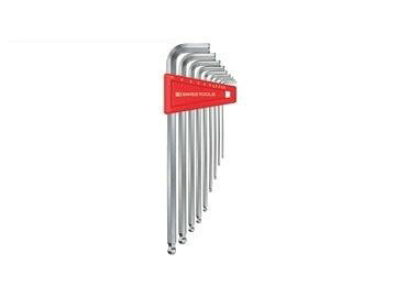 【商品説明】HEX KEY L-WRENCHESホールドリングL型六角棒レンチのボール部にホールドリングを装備したモデルです。このリングにより、ネジを指で保持することなく、入り組んだ場所へのアクセスが容易に行えます。※1.5・2mmのサイズ...