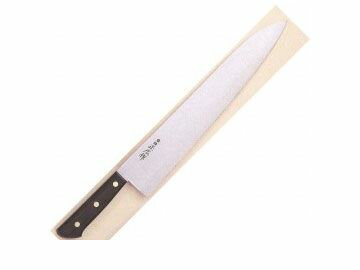 【商品説明】確かな手応えと切れ味を身上とする、純日本鋼を使用。研ぎ澄ました刃先に伝統の風格が漂います。刃渡り ： 360mm重量 ： 350g刀身の材質 ： 日本鋼　使用材質詳細 ： 0.95％ カーボン　炭素鋼硬度 ： ロックウェル硬さH...
