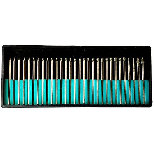 &nbsp; アイガーツール &nbsp; 0256-32-4071 【商品説明】【仕様】●ダイヤモンド先端工具10本セット●軸径：φ2.35m/m【サイズ】60mm×145mm×18mm【重量】84g【カラー】シルバー