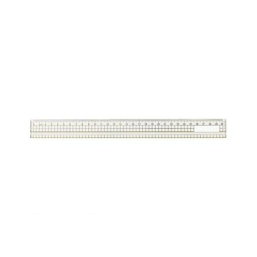 ●商品はイメージです（※工作例の場合があります）名前シール付30cm 方眼定規 30cm定規 アクリル定規 溝付き定規 製図用定規 設計用定規 建築士 デザイン イラスト