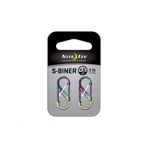 &nbsp; アイガーツール &nbsp; 0256-32-4071 ●2個セット●サイズ：#.5●開口部：5.6mm●最大荷重：2.3kg●サイズ：33mm×12mm×6mm●重量：1個3g●カラー：スペクトラム●素材：S-BINERのス...