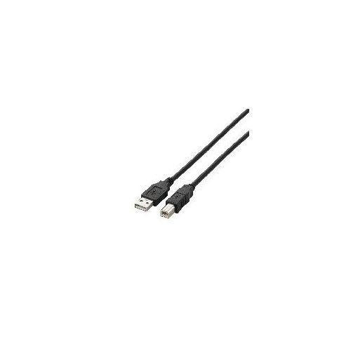&nbsp; エレコム &nbsp; 0120-898-794 ●パソコンに、USB(Bタイプ)のインターフェイスを持つプリンタや外付けハードディスクドライブなどの周辺機器を接続できる、A-BタイプのUSB2.0ケーブル。［特徴］●USB[...