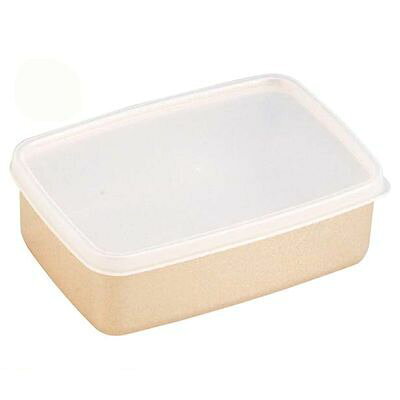 ●外寸1：150×105×H51●重量：80g●容量：570ml●材質1：本体：ポリプロピレン●材質2：蓋：ポリエチレン・ポリプロピレン●抗菌：○●レンジ：△●耐熱・耐冷温度：本体：140℃・フタ：70℃●電子レンジに入れる時は、必ずフタを...
