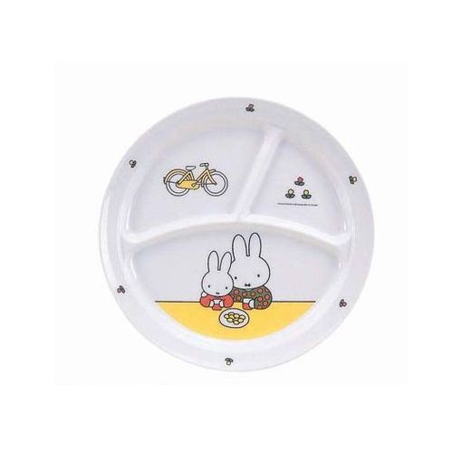 ●仕様：CM−65C　丸ランチ皿●メーカー品番 直径×高さ(mm)：CM-65C φ230×23●miffy ミッフィーメラミン お子様食器｢ミッフィー｣シリーズ※洗浄器対応