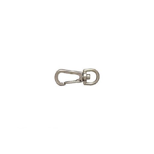 &nbsp; ニッサチェイン &nbsp; 06-6722-8221 ●安価なスナップです。●チェインの先端金具、連結金具●使用荷重(kN):0.01●B(mm):7.0●C(mm):10.0●A(mm):40.0●質量(g):9●亜鉛ダイ...