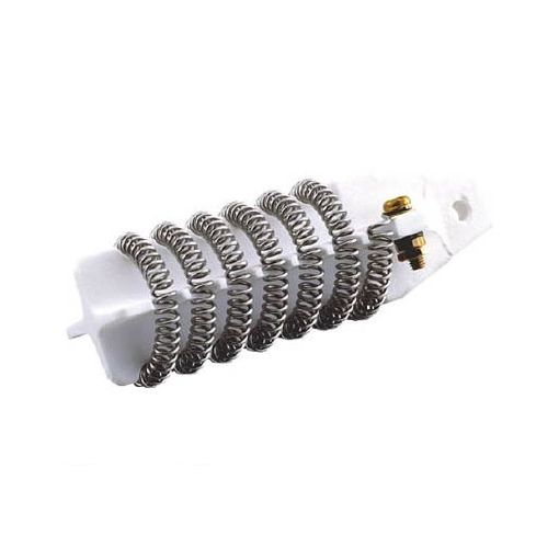 &nbsp; 石崎電機製作所 &nbsp; 048-931-3110 ●プラジェットの交換用ヒーターです。●質量(g):36.5●220V-300W用●碍子、ヒーター線組●寸法　25.5×長さ84mm●碍子、ヒーター線など　