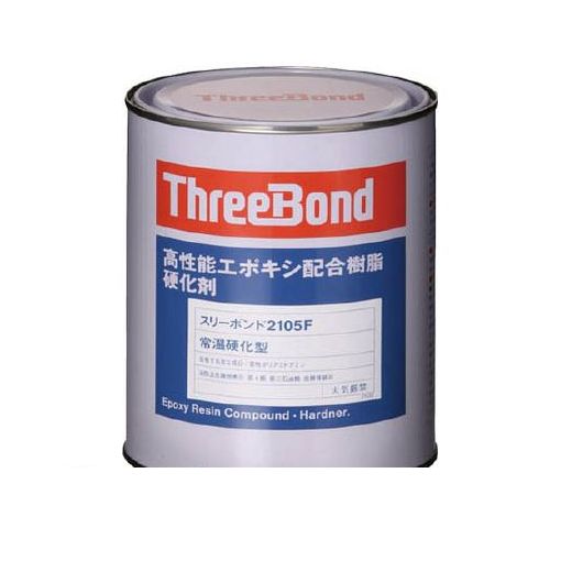 &nbsp; スリーボンド &nbsp; 0120-561-456 ●汎用のエポキシ樹脂接着剤硬化剤です。●耐薬品性が良好です。●汎用接着、シール、ポッティングなど●色:赤褐色●容量(Kg):1●硬化剤　※別途本剤が必要です。　