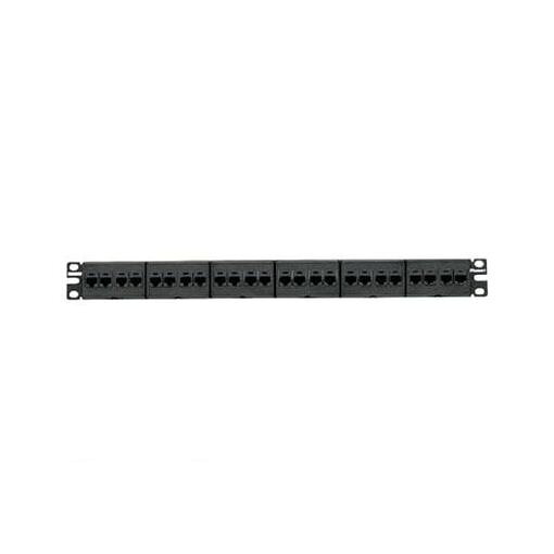 &nbsp; パンドウイットコーポレーション &nbsp; 03-6863-6060 ●24ポートパッチパネルとカテゴリ5Eモジュラージャックのキット品です。●前面から4ポートフェースプレート（CFFP4BL）を取り外してメンテナンスができ...