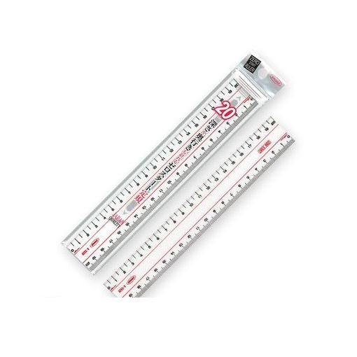 【商品説明】■深さが計れるゼロスタートの両切直線定規