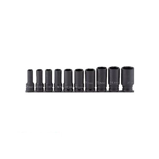 山下工業研究所0537-74-2171【商品説明】【仕様】■1/2(12.7mm)差込■インパクトセミディープソケットレールセット■10ヶ組　