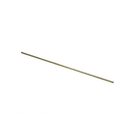 光06-6764-1531【商品説明】【特長】■加工性に優れ、金属光沢が良好です。【用途】■補修・工作に。【仕様】■全長(mm):995■縦×横×厚み(外径)(mm):3×3×0.5【材質／仕上】■真鍮　