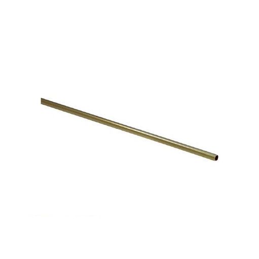 光06-6764-1531【商品説明】【特長】■加工性に優れ、金属光沢が良好です。【用途】■補修・工作に。【仕様】■全長(mm):995■縦×横×厚み(外径)(mm):7×7×0.5【材質／仕上】■真鍮　